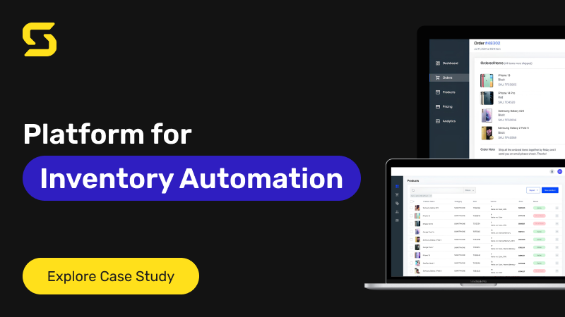 Case: Platform for eCommerce Inventory Automation | SDA